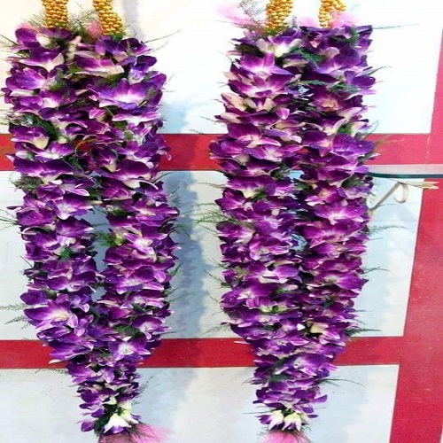 Orchid Wedding Garlands – Petals Paradise